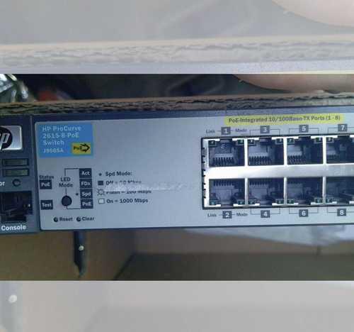 Коммутатор HP ProCurve 2615-8-PoE J9565A