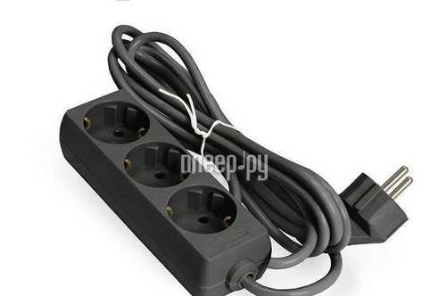 Удлинитель ExeGate ECE-3-5B 3 Sockets 5m Black