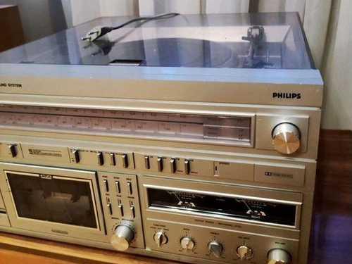 Philips F1520/30 винтаж винил кассета радио AUX