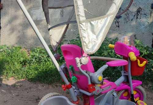 Трёхколесный детский велосипед