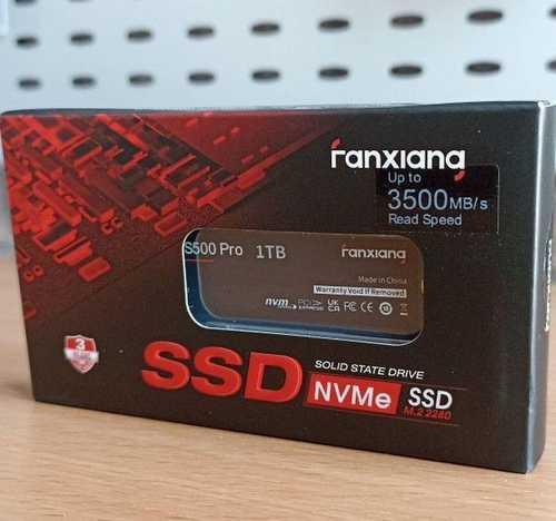 Новый ssd m.2 Fanxiang S500 Pro 1Tb PCIe 3.0