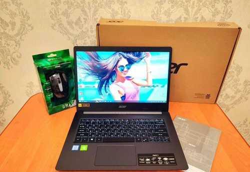 Acer 14" IPS/Core i3/12гб/MX130/SSD+HDD