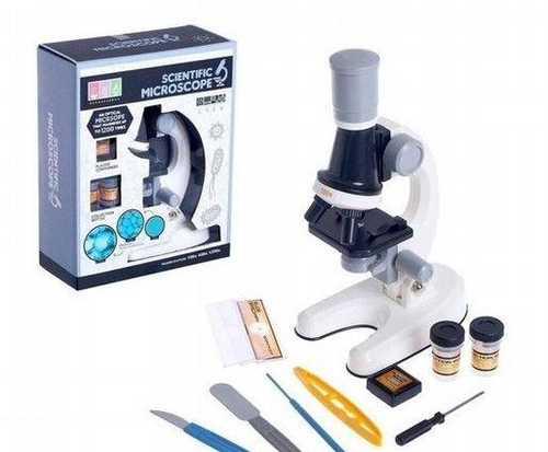 Набор для опытов с микроскопом детский