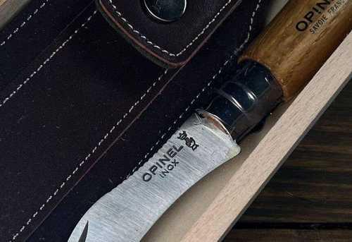 Нож грибника Opinel №8 рукоять дуб