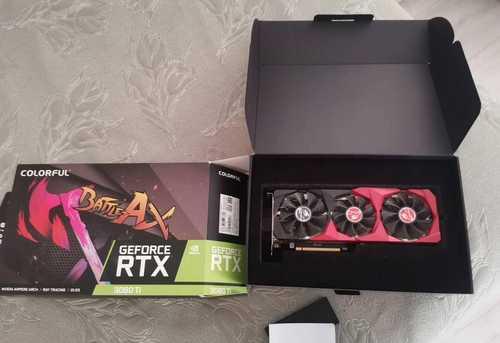 Продаю Colorful RTX 3080ti Battle AX 12gb