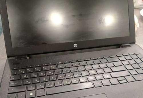 Ноутбук HP сломанный