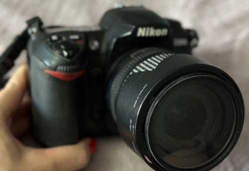 Зеркальный фотоаппарат nikon d200
