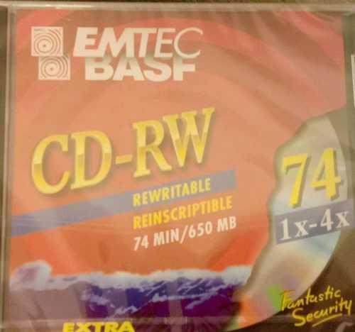 Диски CD-RW emtec BASF