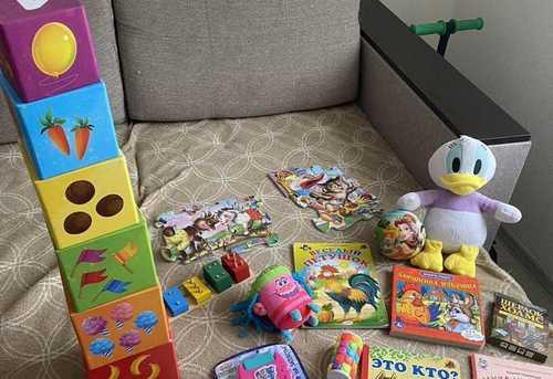 Детские игрушки пакетом, развивающие