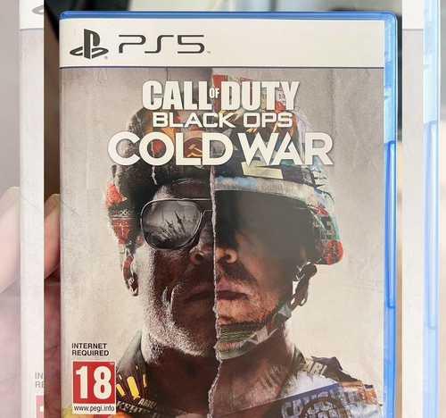 Call of duty black ops cold war ps5 диск