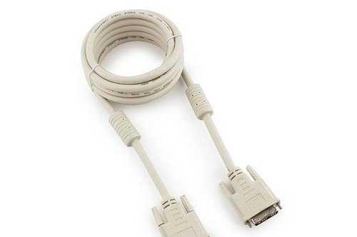 Кабель DVI-D single link Cablexpert CC-DVI-10 19M