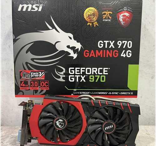 Видеокарта GTX 970 gaming 4G