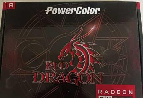 Видеокарта AMD Radeon RX 550 Red Dragon 4GB