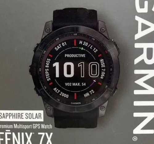 Garmin Fenix 7X Sapphire Solar