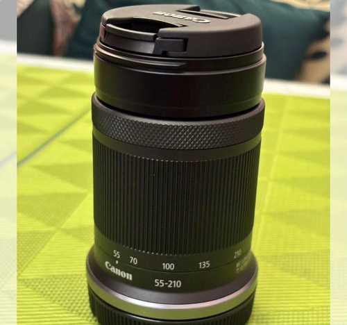 Объектив Canon RF-S 55-210 mm на гарантии