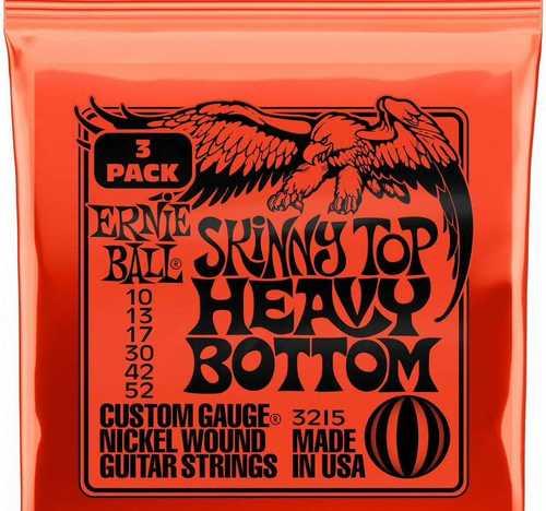 Ernie ball 3215 Nickel Wound Slinky Skinny Top He