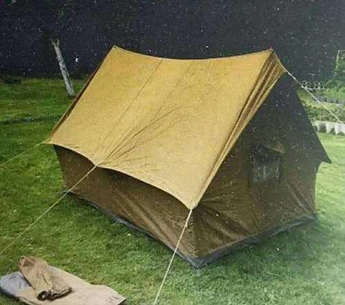Палатка брезентовая СССР