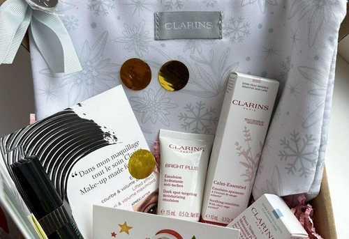 Праздничный набор косметики Clarins, тушь