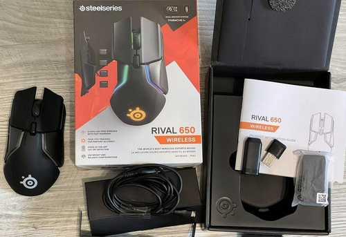 SteelSeries Rival 650 Wireless Мышь беспроводная