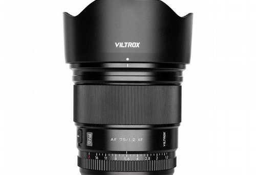 Объектив Viltrox AF 75 мм F1.2 Fujifilm XF X-mount