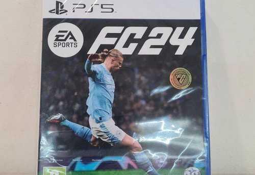 Новый диск FC Fifa 24 PS 5 (русский язык)