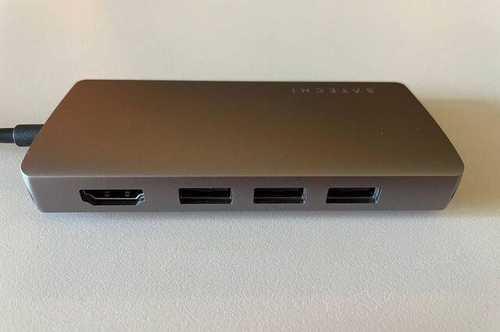 Переходник Satechi Aluminum Multi-Port V2 Macbook