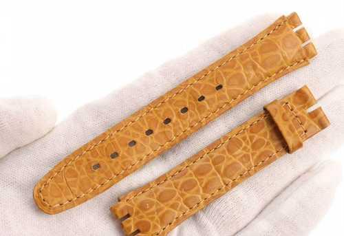 17 мм Swatch Браслет Ремешок Часов Кожа Швейцария