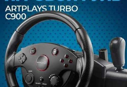 Руль Street Racing Wheel Turbo C900 PS3/PS4/пк/Xbo