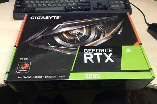 Видеокарта gigabyte GeForce RTX 2060 D6 rev. 2.0 6