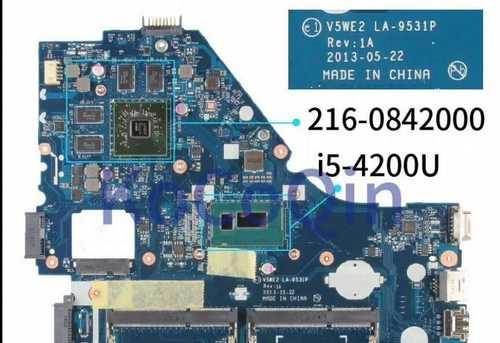 LA 9531p intel core i5 для Acer aspire E5