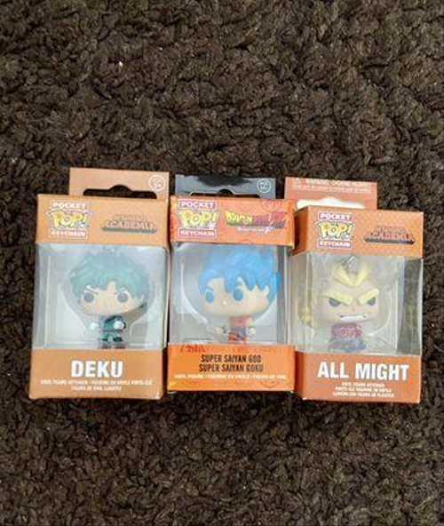 Funko pop My hero academia, Dragon Ballz, HP