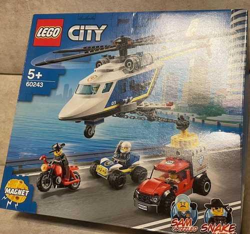 Lego 60243 Погоня на полицейском вертолёте