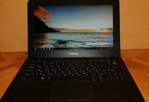 Тонкий нетбук Prestigio/11.6"/Win10/4ядра/2*32Гб/5