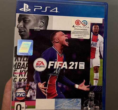 Fifa 21 Ps 4 диск на русском