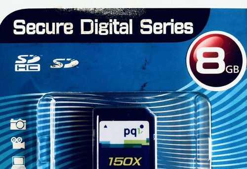 PQ1 secure Digital Series 8 gb