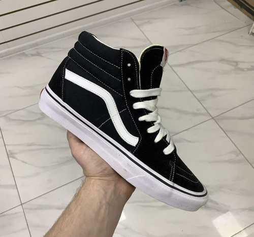 Кеды vans sk8 hi black