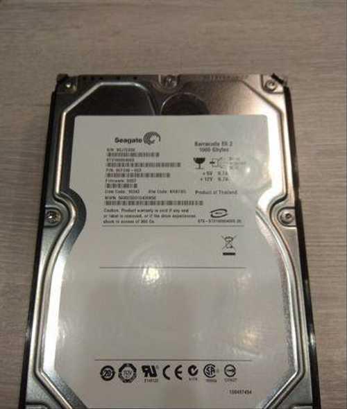 Жесткий Диск Seagate Barracuda ES.2 ST31000640SS