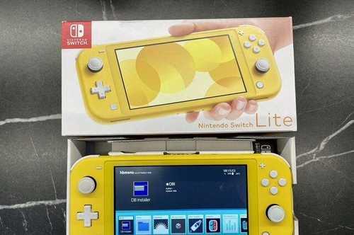 Nintendo switch lite прошитая чип Hwfly