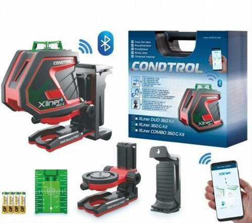 Нивелир лазерный condtrol XLiner 360 G Kit (1-2-40