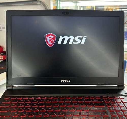 Игровой ноутбук msi 1050 ti 1tb