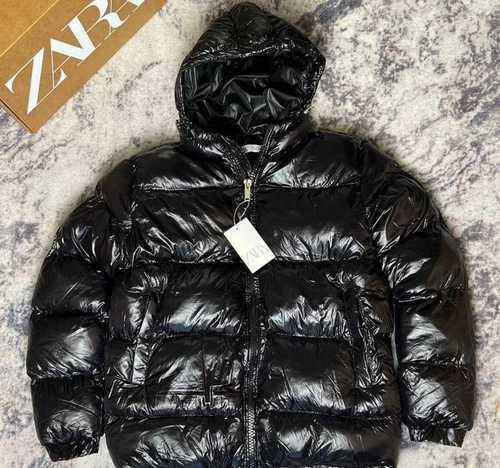 Пуховик Zara x Moncler puffer jacket (Арт.86984)