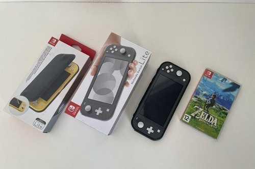 Nintendo Switch Lite + Zelda botw