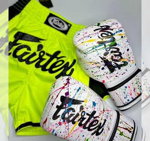 Боксерские перчатки Fairtex (оригинал, новые)