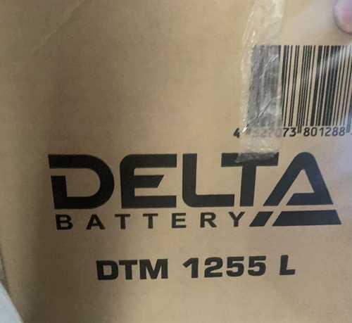 Аккумуляторная батарея delta Battery DTM 1255 L