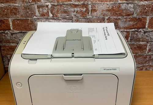 Лазерный принтер HP LaserJet P1005 (5048 страниц)
