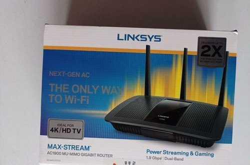 Новый Wi-Fi роутер Linksys EA7500