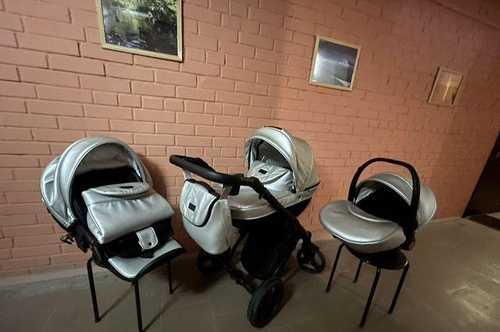 Коляска Verdi Mirage Limeted 3 в 1 silver