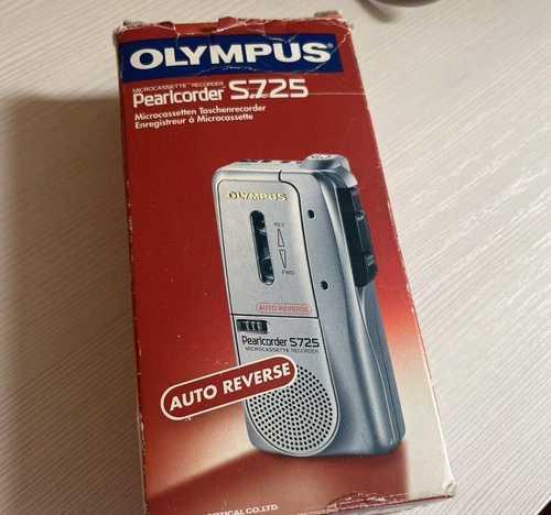 Кассетный плеер диктофон olympus