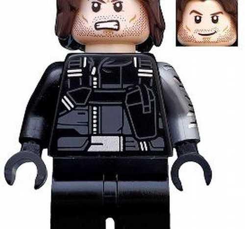 Минифигурка Lego Winter Soldier - Black Hands and