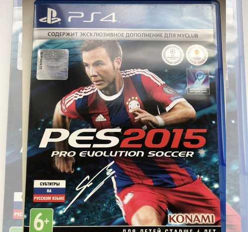 Pro evolution soccer 2015 на ps4